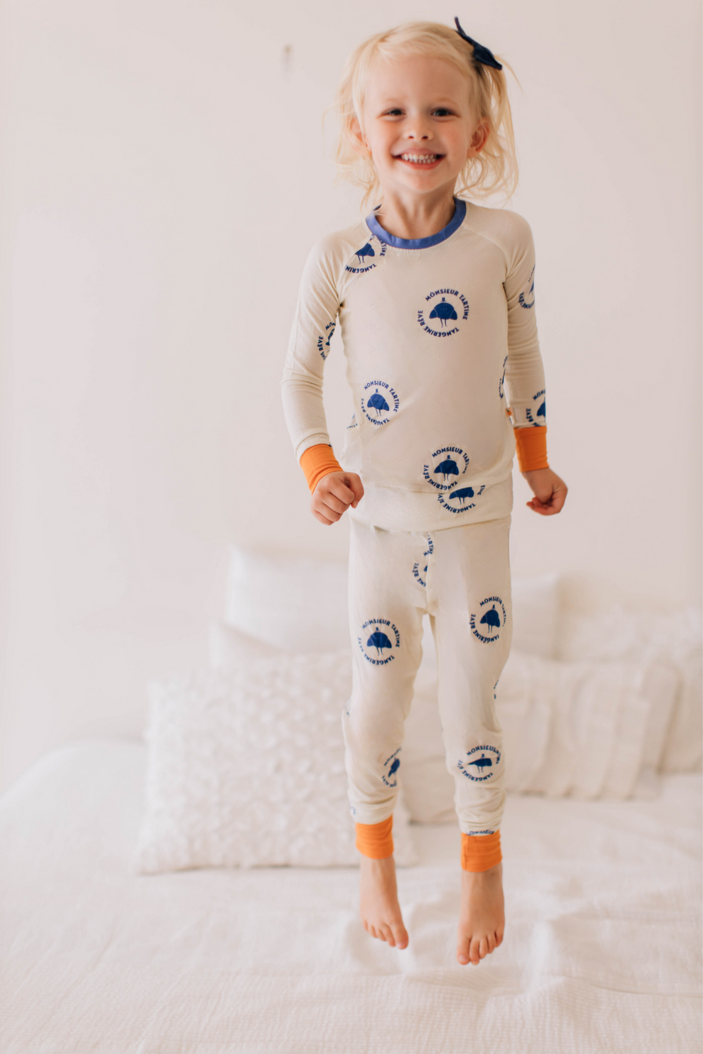 Monsieur Tartine Pajamas – Tangerine Rêve